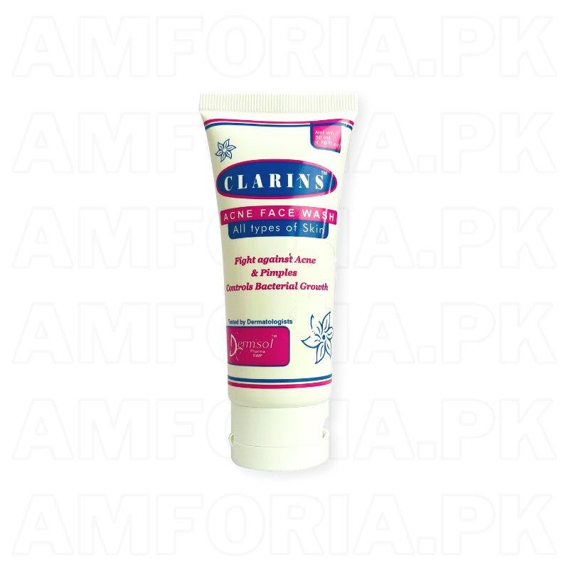 Clarins Acne Face Wash 50ml – Amforia.pk